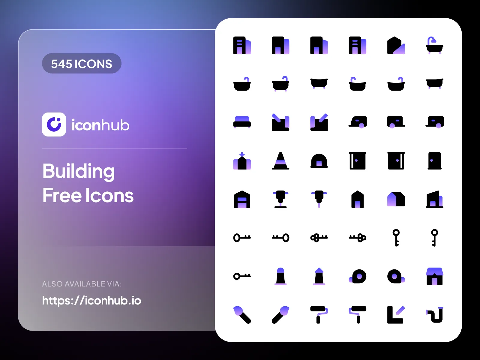Building Free Icon Pack from Iconhub - VisualTap